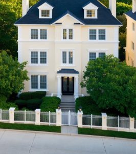 38 Cream Home Exterior With White Trim: Elegant Designs for a Timeless Look