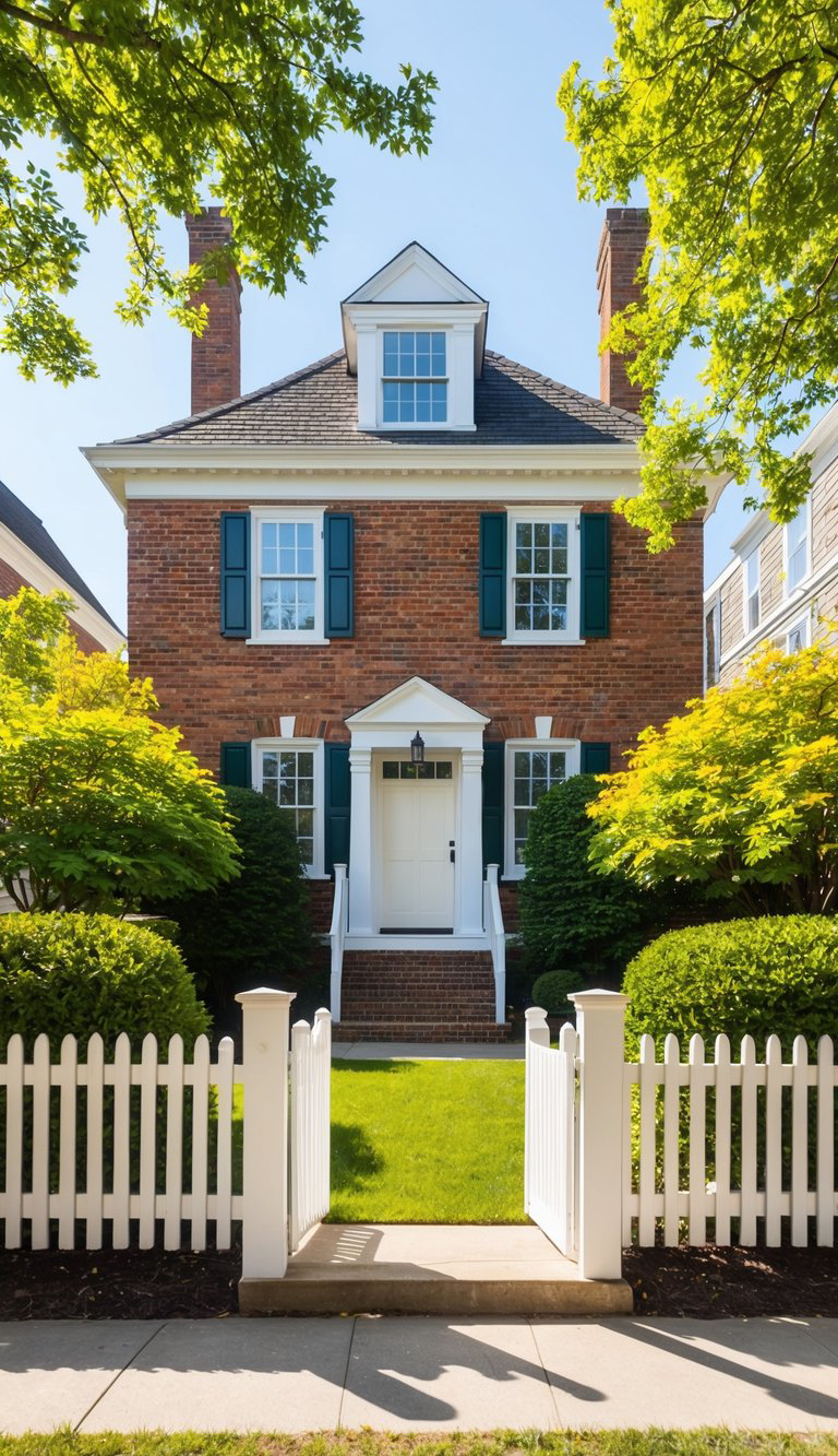 28 Brick Home Exterior With White Trim: Timeless Elegance Meets Modern ...