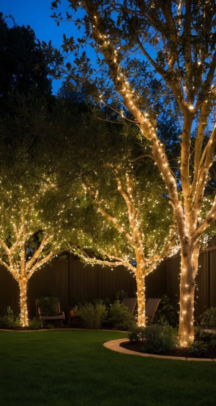 15 Outdoor Tree Lighting Ideas: Enchanting Lighting Solutions - Bloom ...