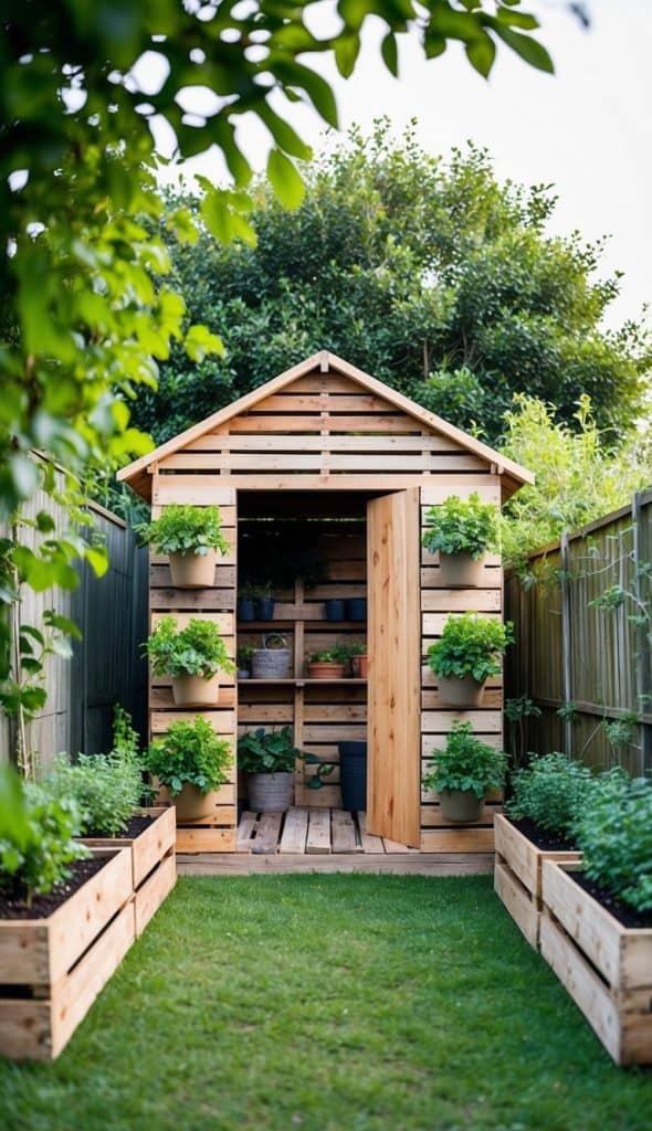 17 Pallet Garden Ideas: Creative Upcycling for Green Thumbs - Bloom & Brick