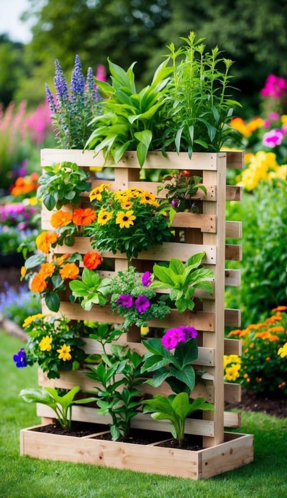 17 Pallet Garden Ideas: Creative Upcycling for Green Thumbs - Bloom & Brick