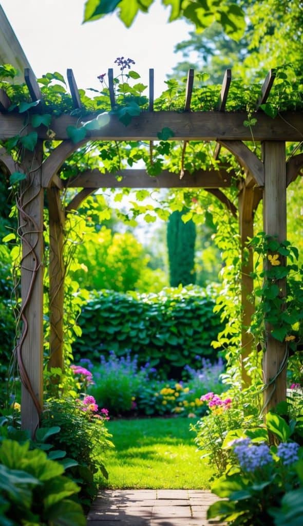 21 Backyard Arbor Design Ideas To Add Charm to Your Space - Bloom & Brick