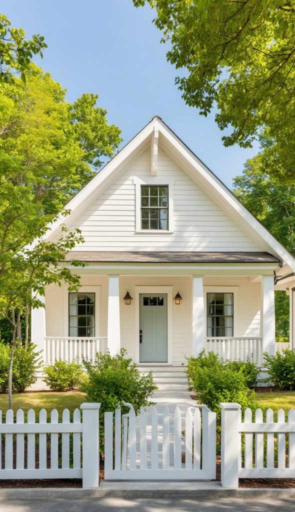 38 Cream Home Exterior With White Trim: Elegant Designs for a Timeless Look