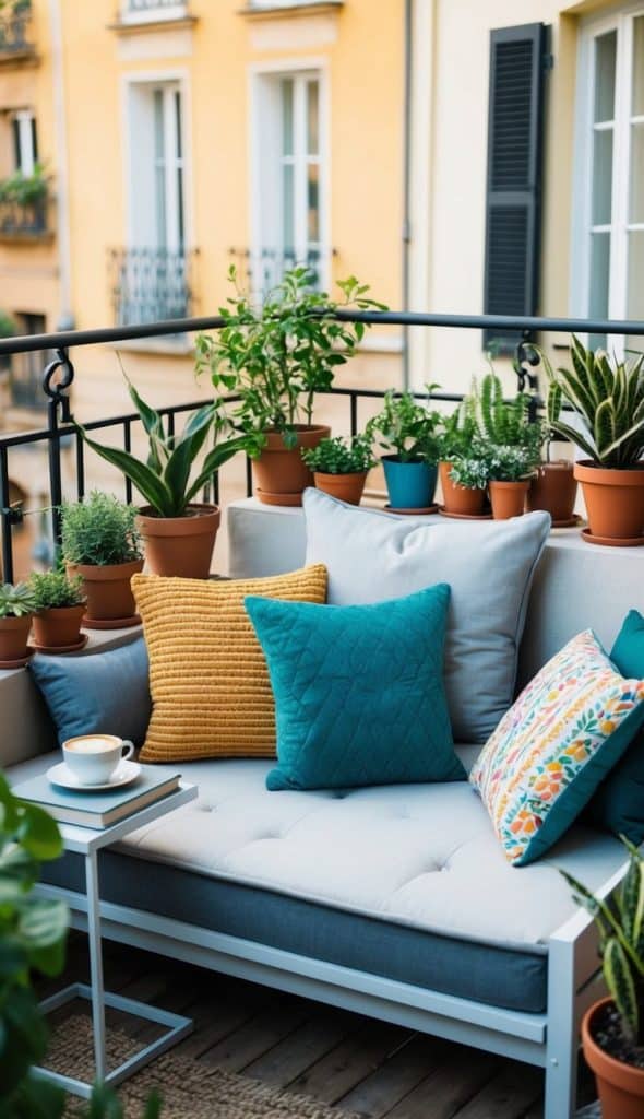 21 Balcony Seating Ideas: Cozy Spots for Outdoor Relaxation