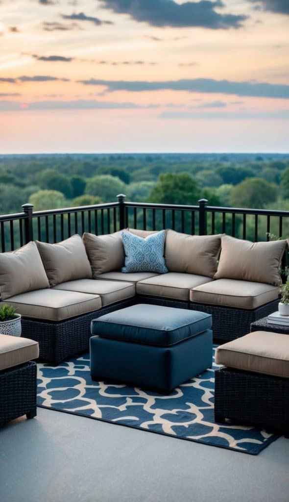 23 Large Balcony Ideas: Transform Your Outdoor Space into a Roomy Retreat
