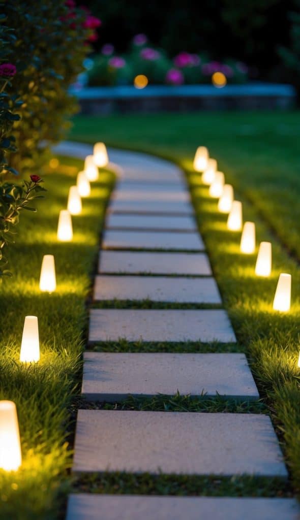 22 Pathway Lighting Ideas to Brighten Your Garden Walkway - Bloom & Brick
