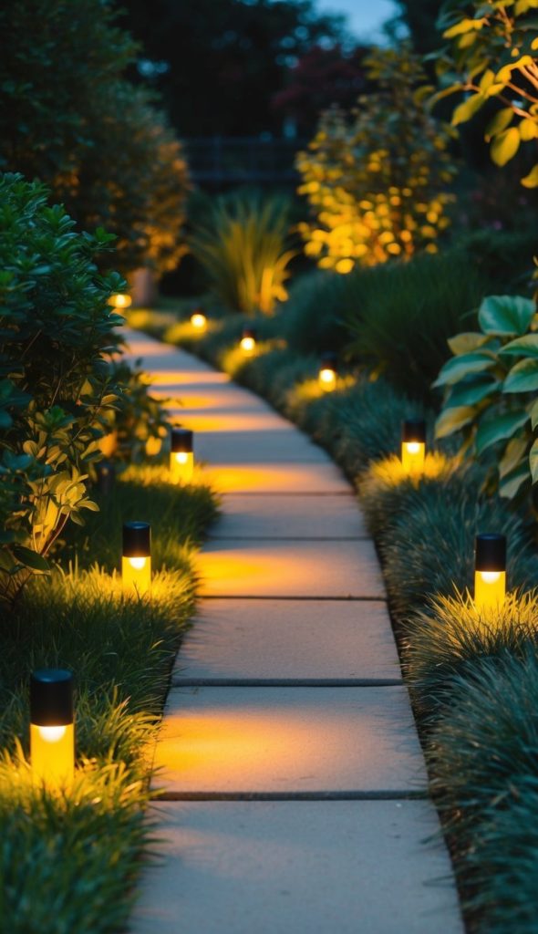 22 Pathway Lighting Ideas to Brighten Your Garden Walkway - Bloom & Brick