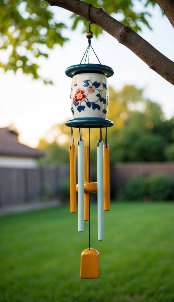 26 Backyard Wind Chime Ideas for a Soothing Outdoor Retreat - Bloom & Brick