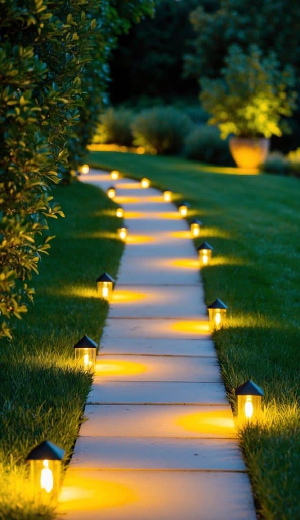 22 Pathway Lighting Ideas to Brighten Your Garden Walkway - Bloom & Brick