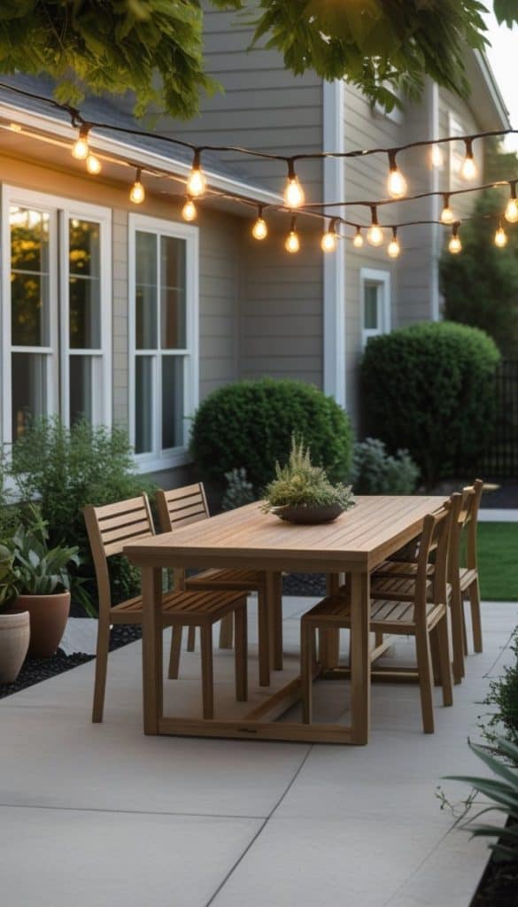 30 Outdoor String Lighting Ideas to Illuminate Your Space
