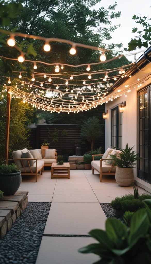 30 Outdoor String Lighting Ideas to Illuminate Your Space