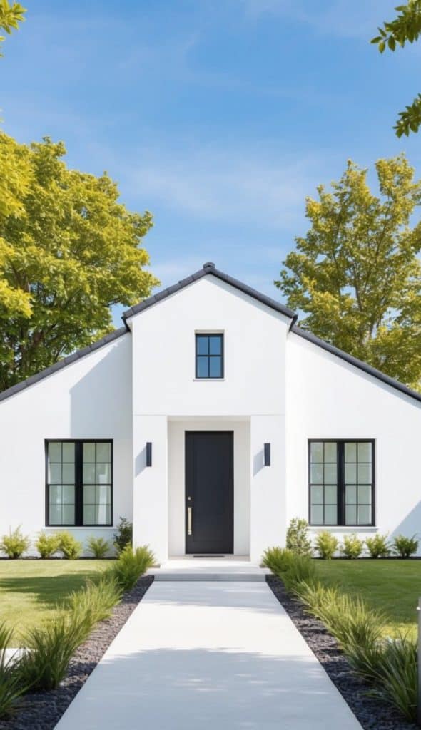 41 Gray Home Exterior With Black Trim Ideas: Stunning Modern Elegance ...