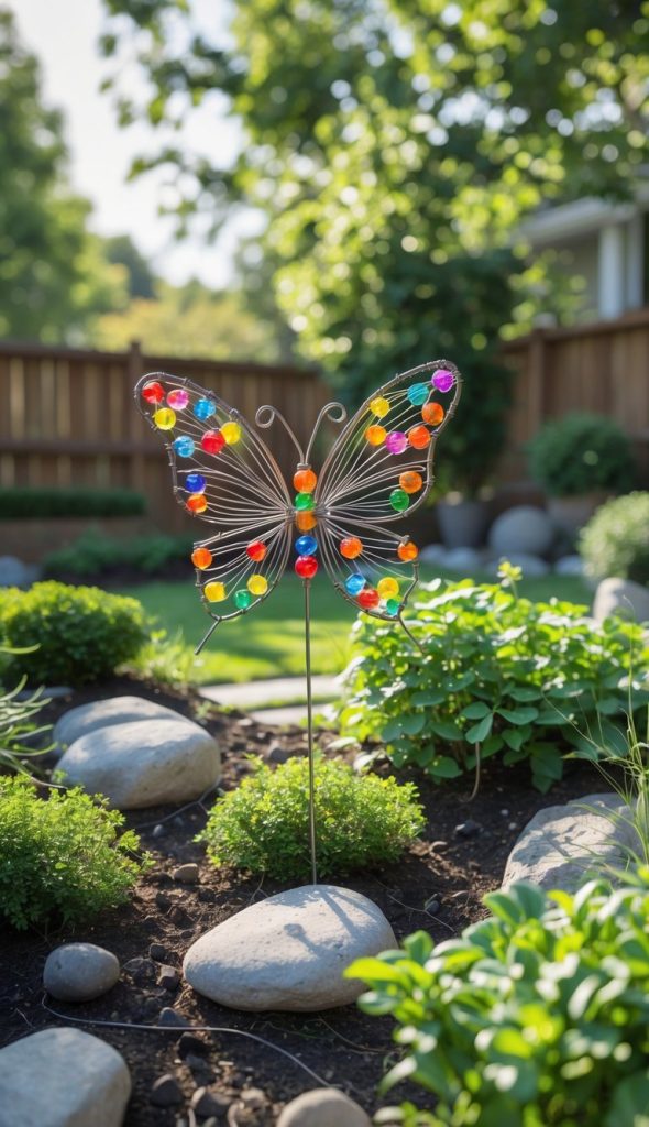 18 Outdoor Art Ideas to Brighten Up Your Backyard - Bloom & Brick