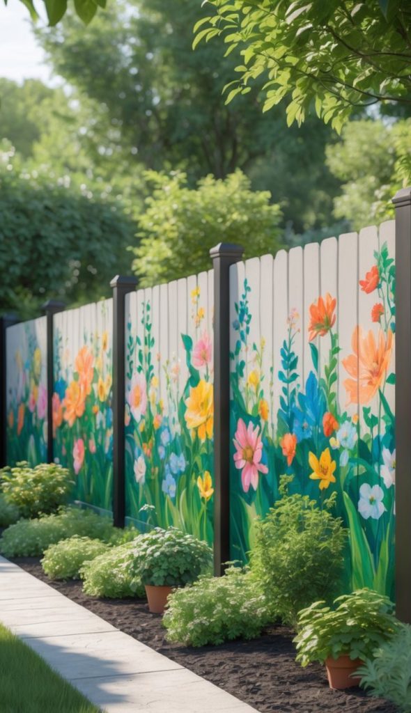 18 Outdoor Art Ideas to Brighten Up Your Backyard - Bloom & Brick