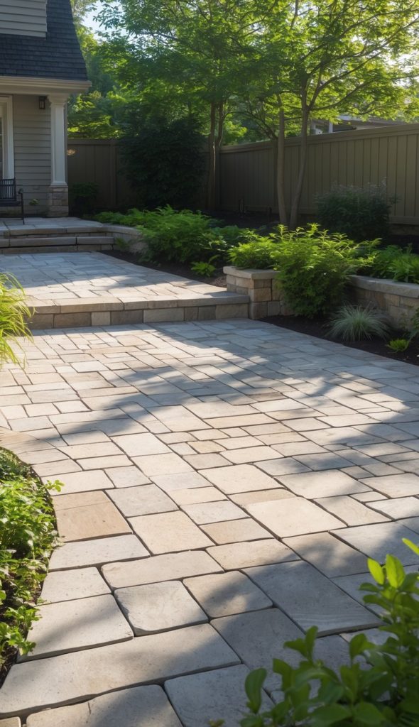 29 Stone Patio Ideas for a Stunning Outdoor Space - Bloom & Brick